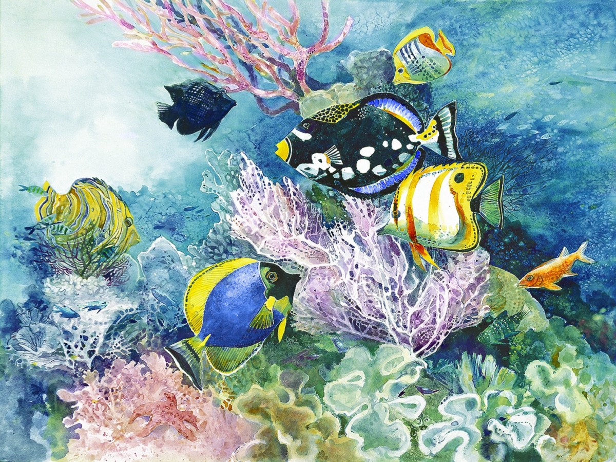 Alison’s Reef II – Margy Gates Art